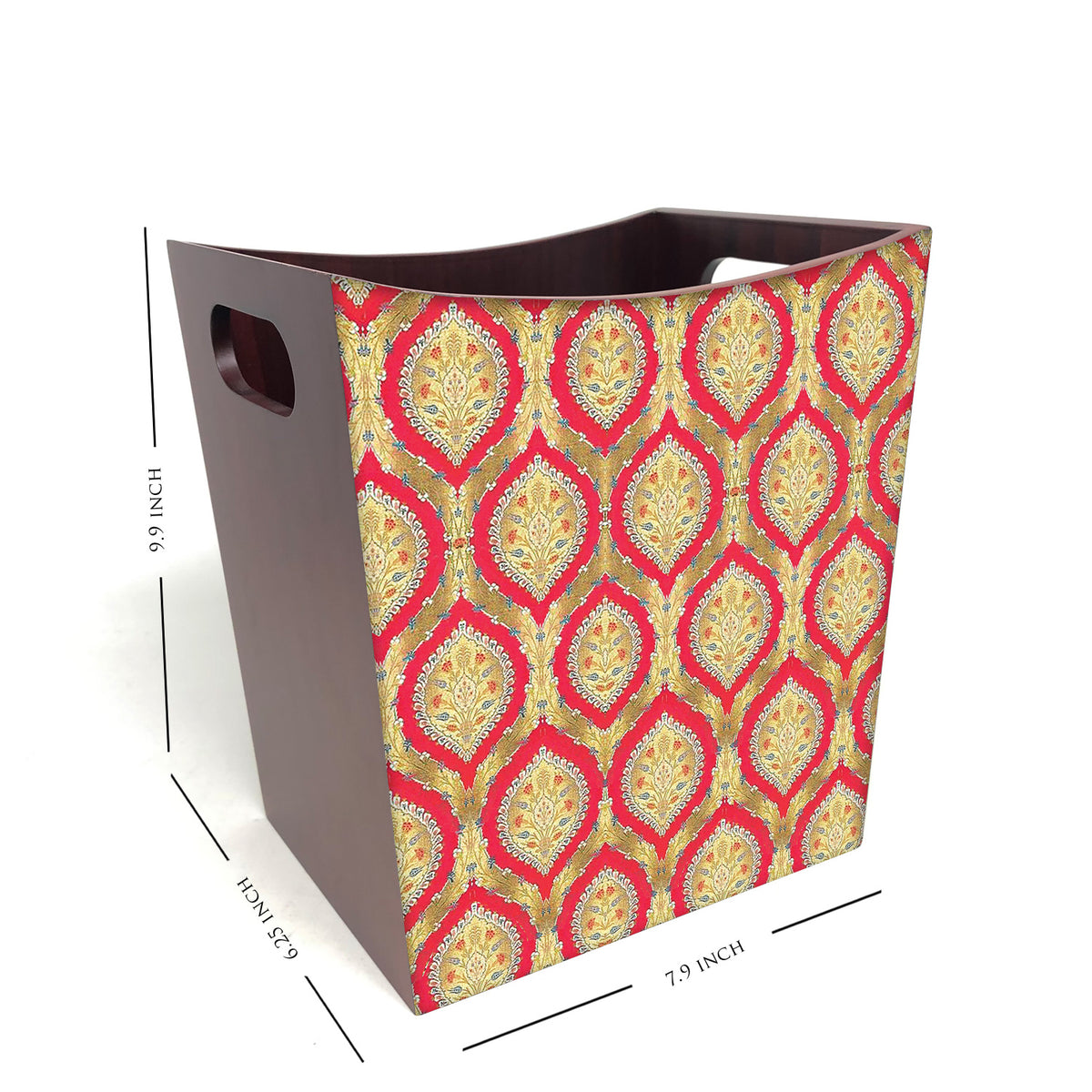 Wooden Dustbin | Royal Jaal – MASALA WORKS